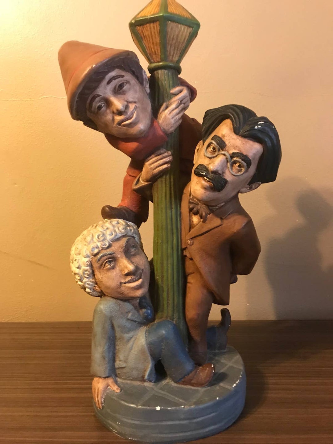 Vintage Marx Brothers Lamp Post Streetlight Statue Chicago - Etsy