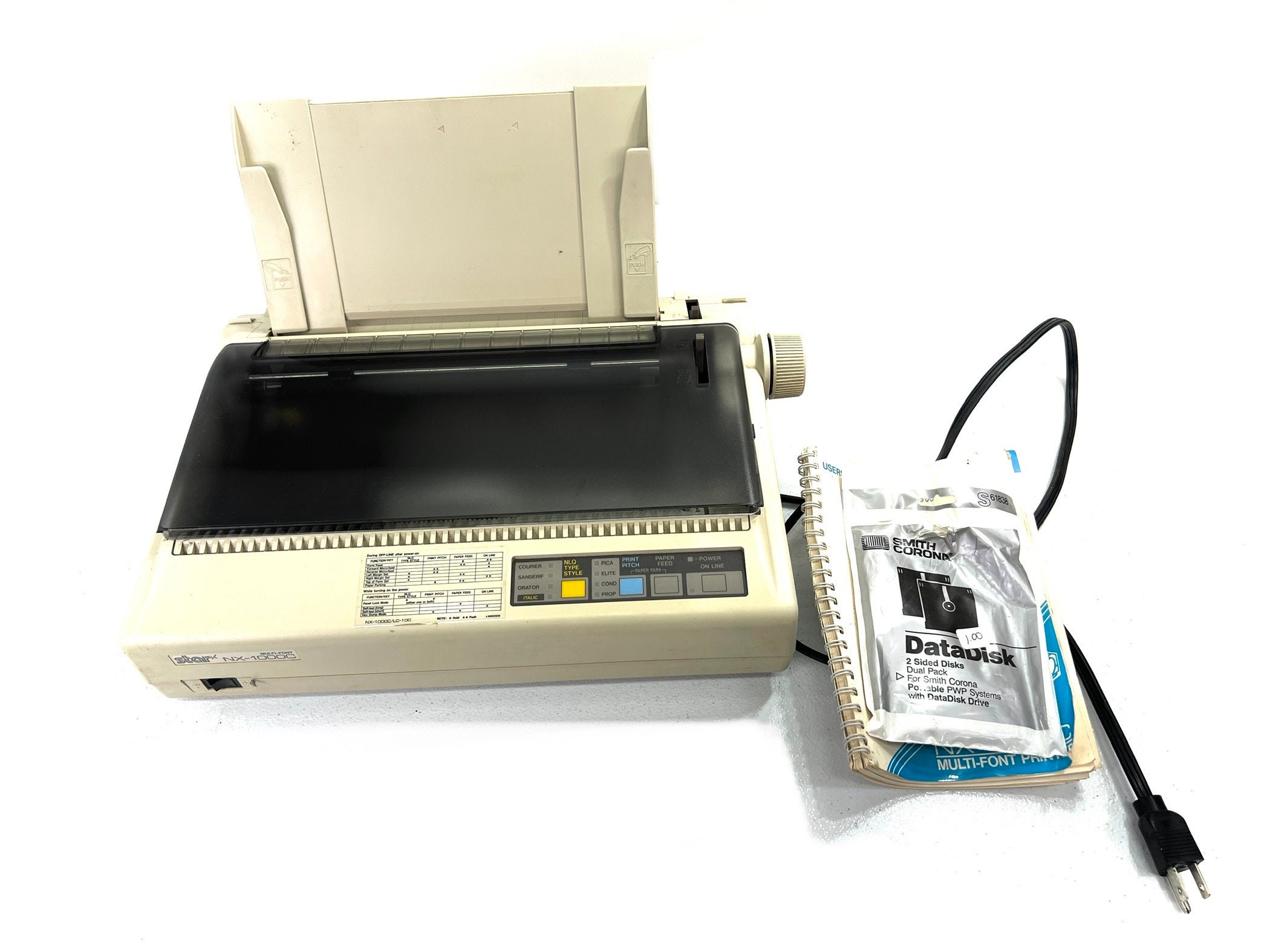 Vintage NX-1000 Multi-font Dot Matrix Printer Retro for Commodore 64 ...