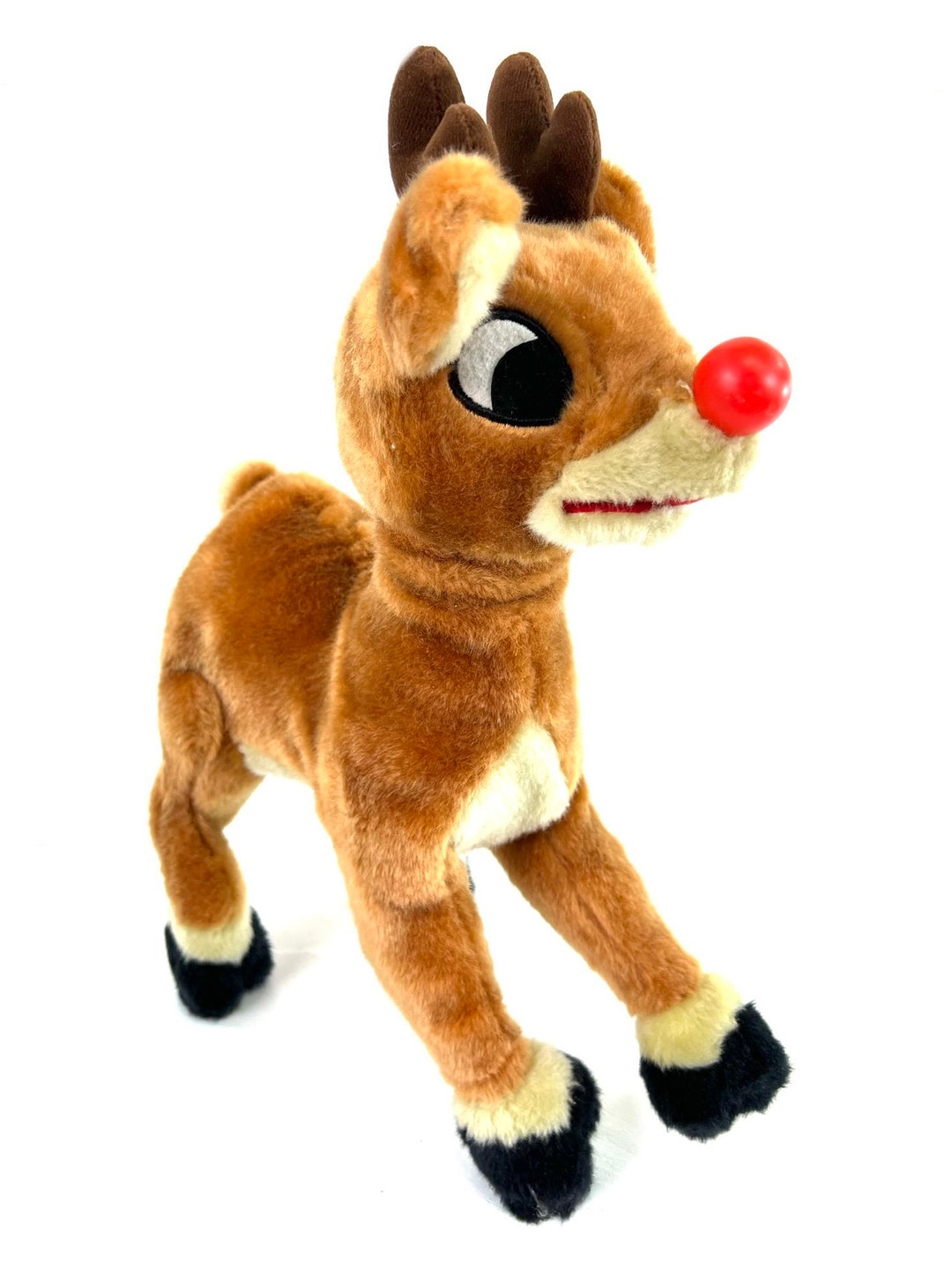 Gemmy 1992 Animated Rudolph the Red Nose Reindeer Christmas Decoration ...