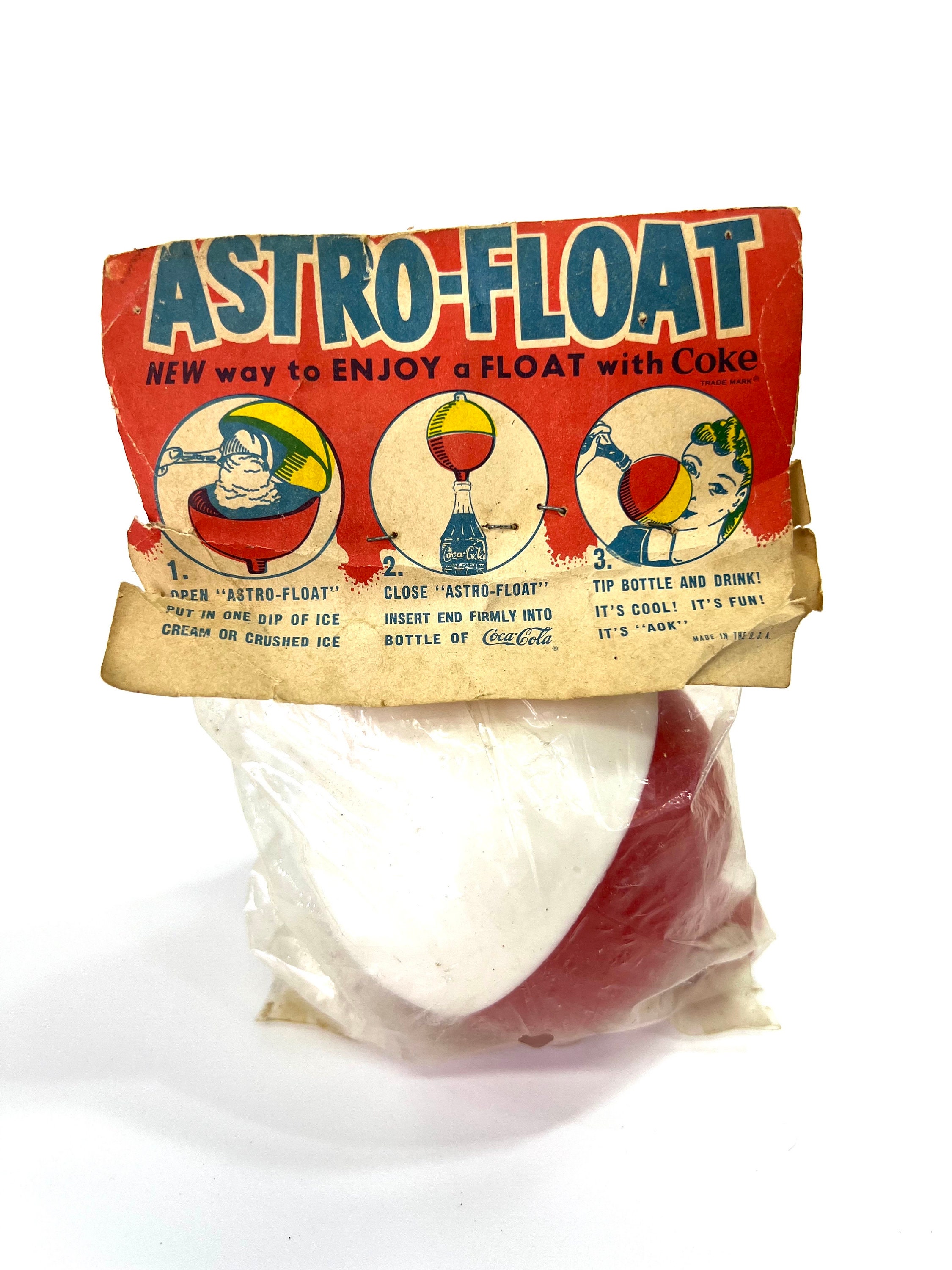 Vintage 1960s Astro Float Coca Cola in Original Packaging - Etsy