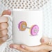 Donut Barbell Mug, Gym Sports Weight Lifting Weightlifter Gift, Funny ...