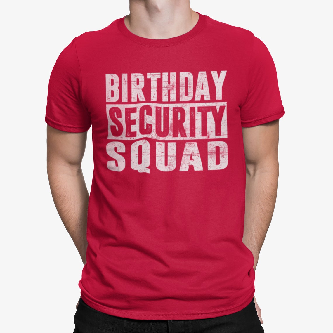 Birthday Security Squad Funny Birthday Party Shirt Birthday - Etsy