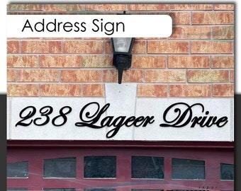 Cursive Address - Etsy