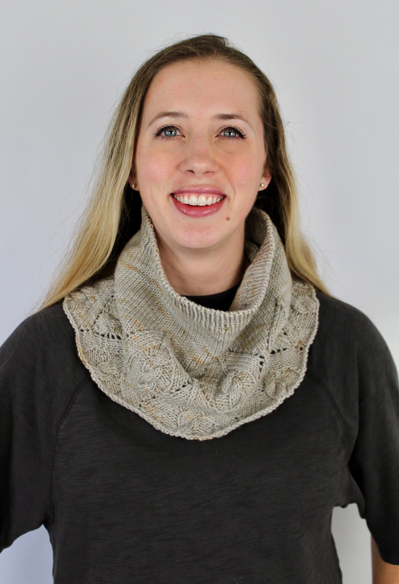 PDF KNITTING PATTERN | Wren Song Cowl Pattern | Lace and Easy Cables ...