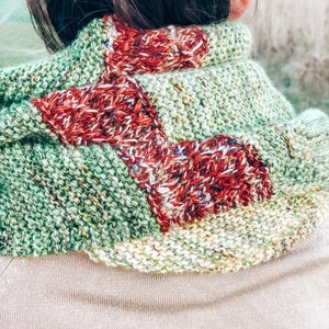 KNITTING PATTERN | Color Fade Shawl Knit Point to Point in Garter ...
