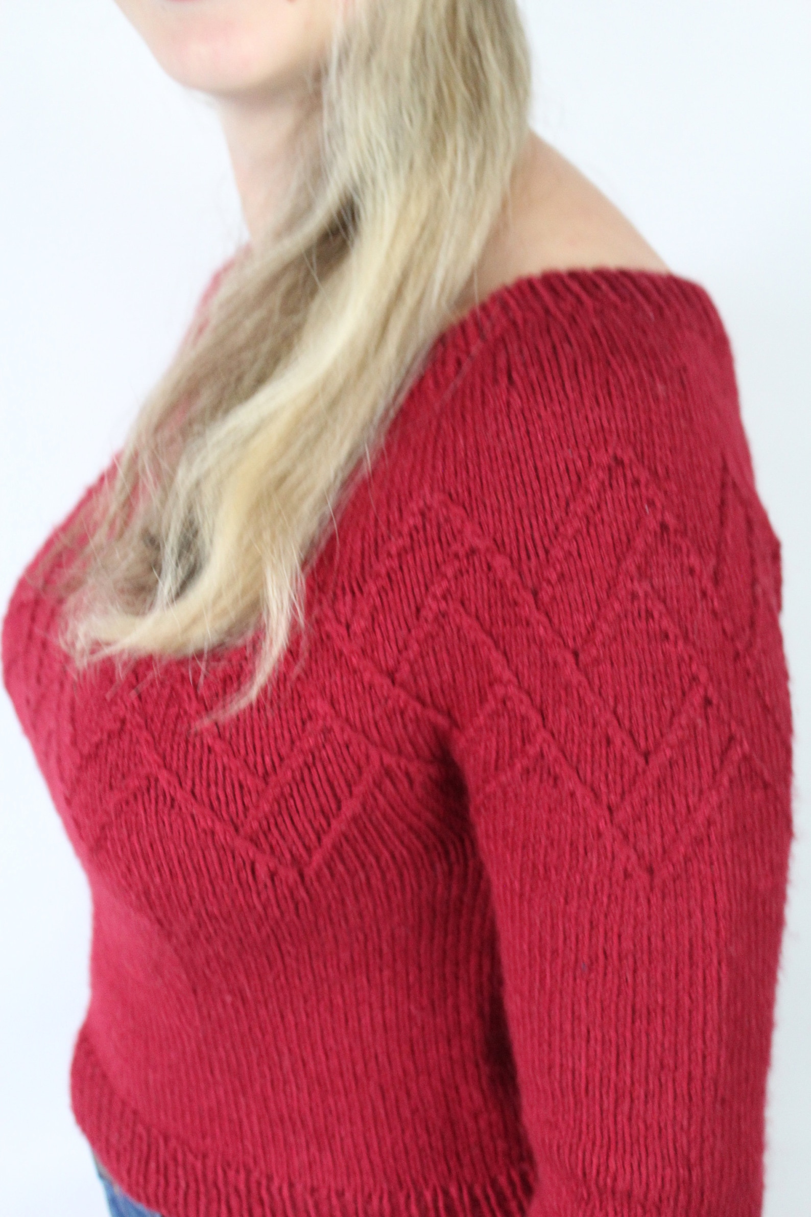 KNITTING PATTERN | Top-down Yoke Sweater Knitting Pattern, Simple ...