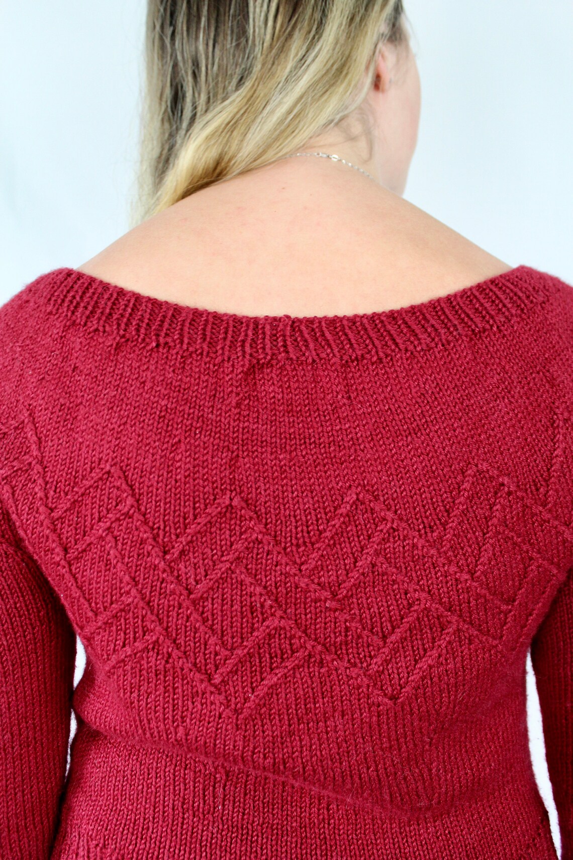 KNITTING PATTERN | Top-down Yoke Sweater Knitting Pattern, Simple ...