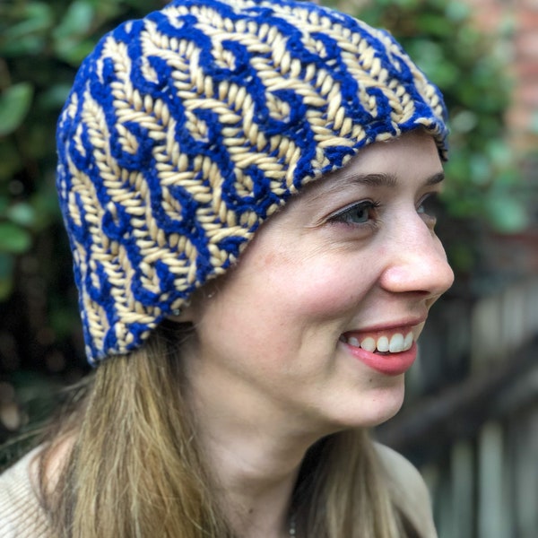 Brioche Hat Pattern - Etsy