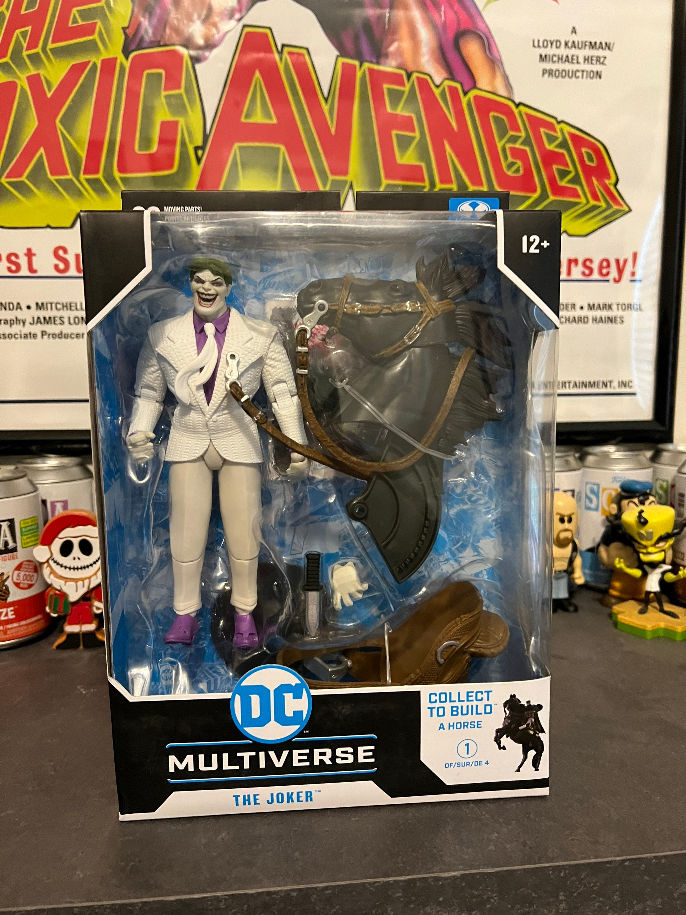 Dc Multiverse the Joker 7 Batman Dark Knight Returns Mcfarlane Toys BAF Horse Etsy Canada