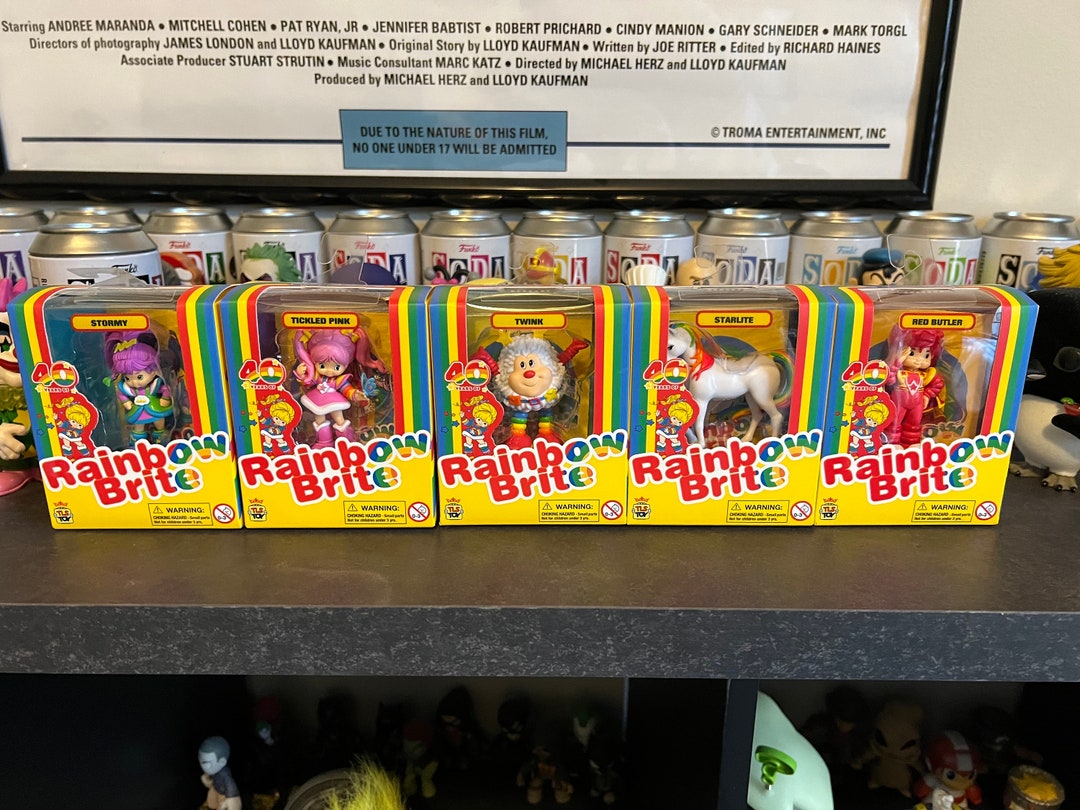 TLS Toy Rainbow Brite 40th Anniversary Mini Figures - Etsy