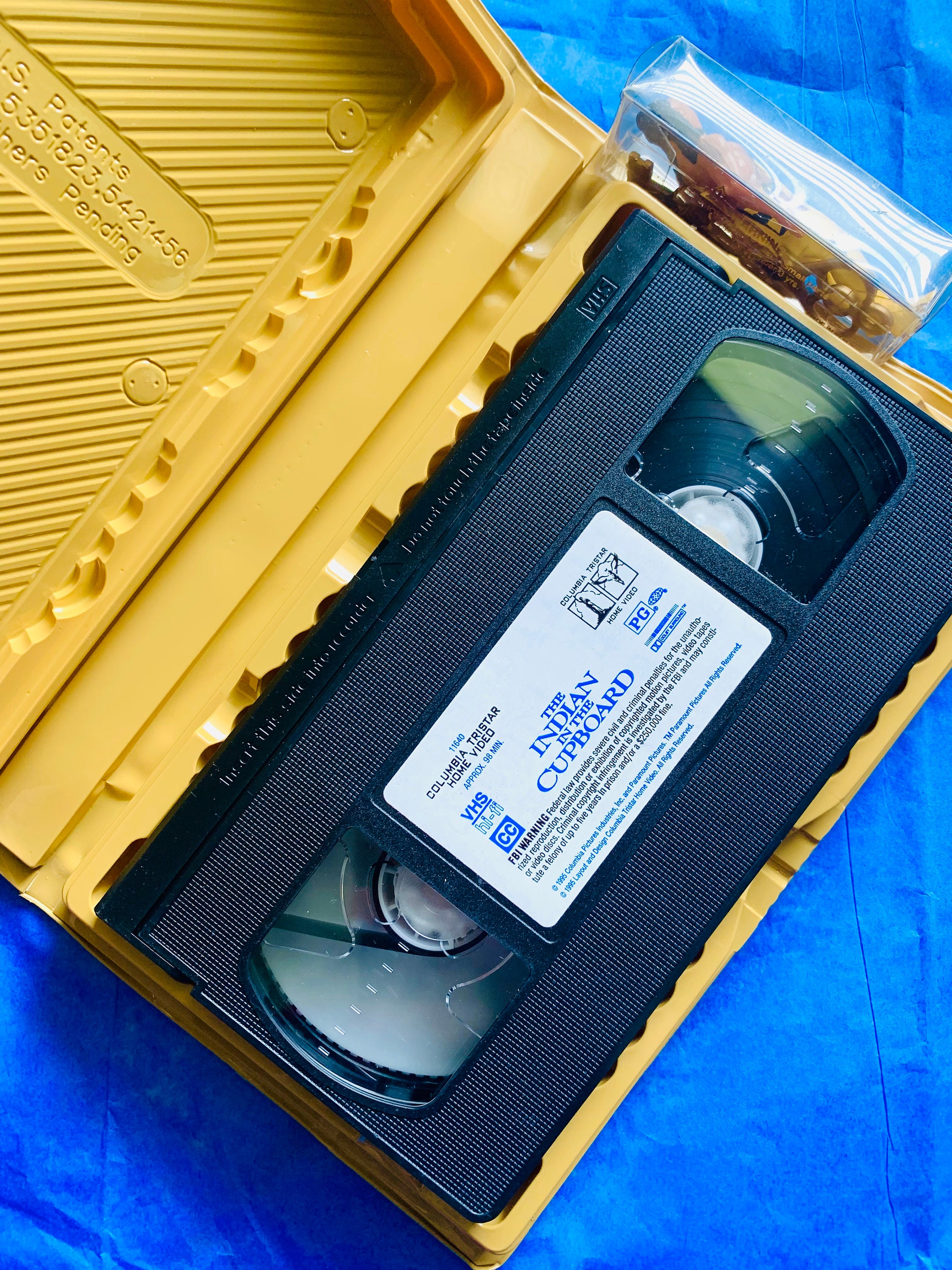 Rare 1995 Indian in the Cupboard VHS With Indian Toy - Etsy