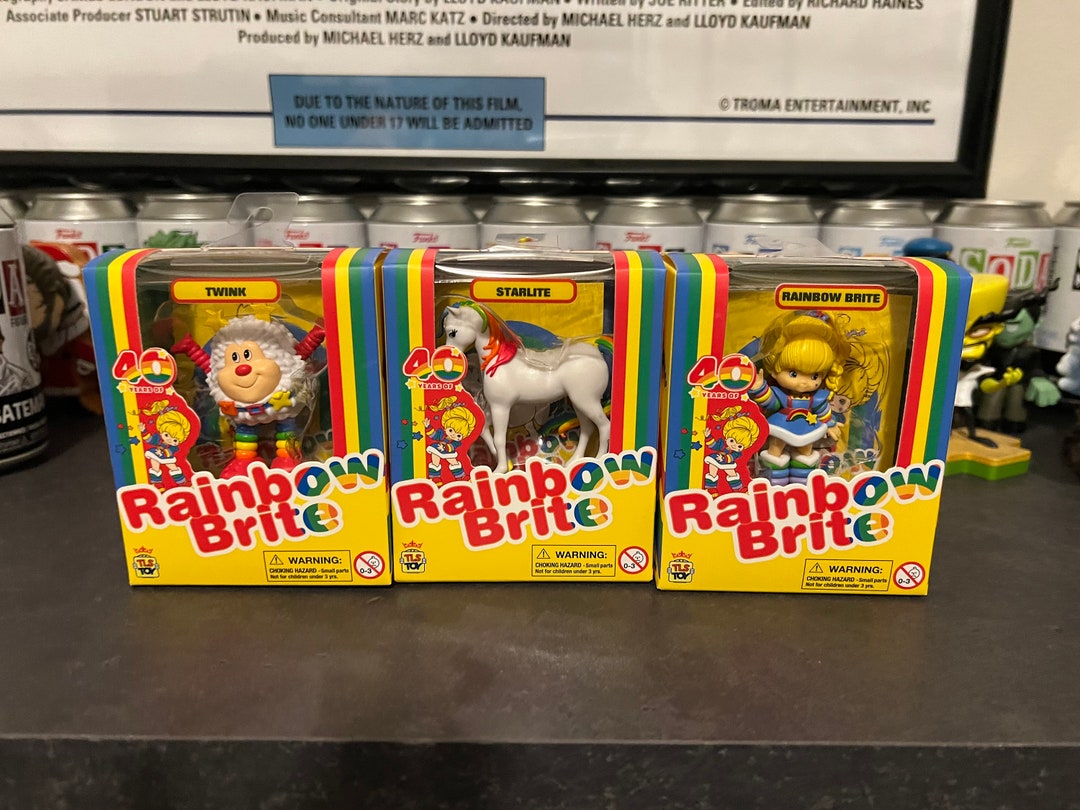 TLS Toy Rainbow Brite 40th Anniversary Mini Figures - Etsy Australia