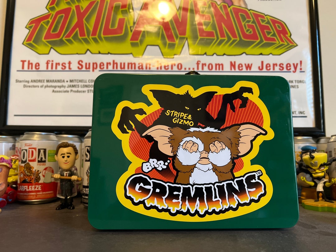 Gremlins Gizmo Lunch Box 80's Theme Horror Metal New Spirit Halloween ...