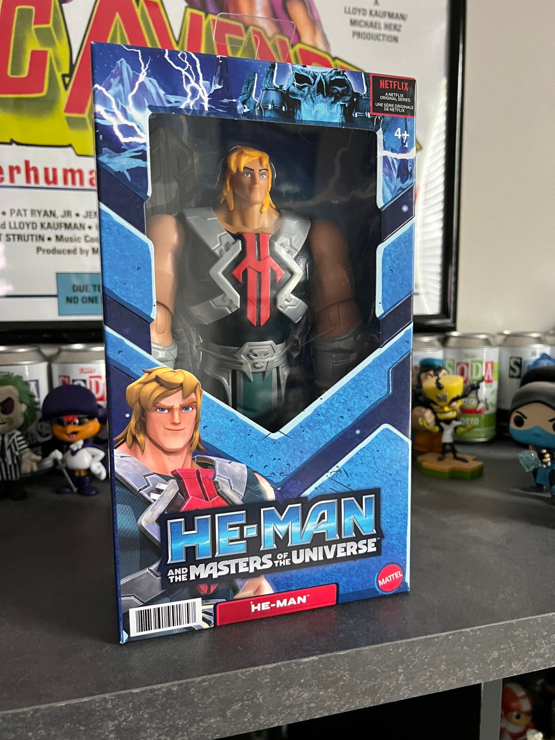 He-man Figure 9 INCHES Netflix He-man Masters of the Universe MOTU - Etsy