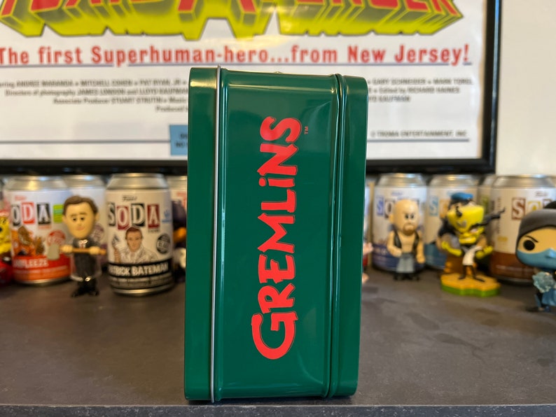 Gremlins Gizmo Lunch Box 80's Theme Horror Metal New Spirit Halloween ...