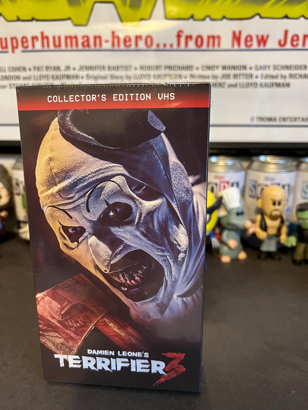 Terrifier 3 VHS Walmart Ex. Limited Edition 2 Tape Collectors Edition ...
