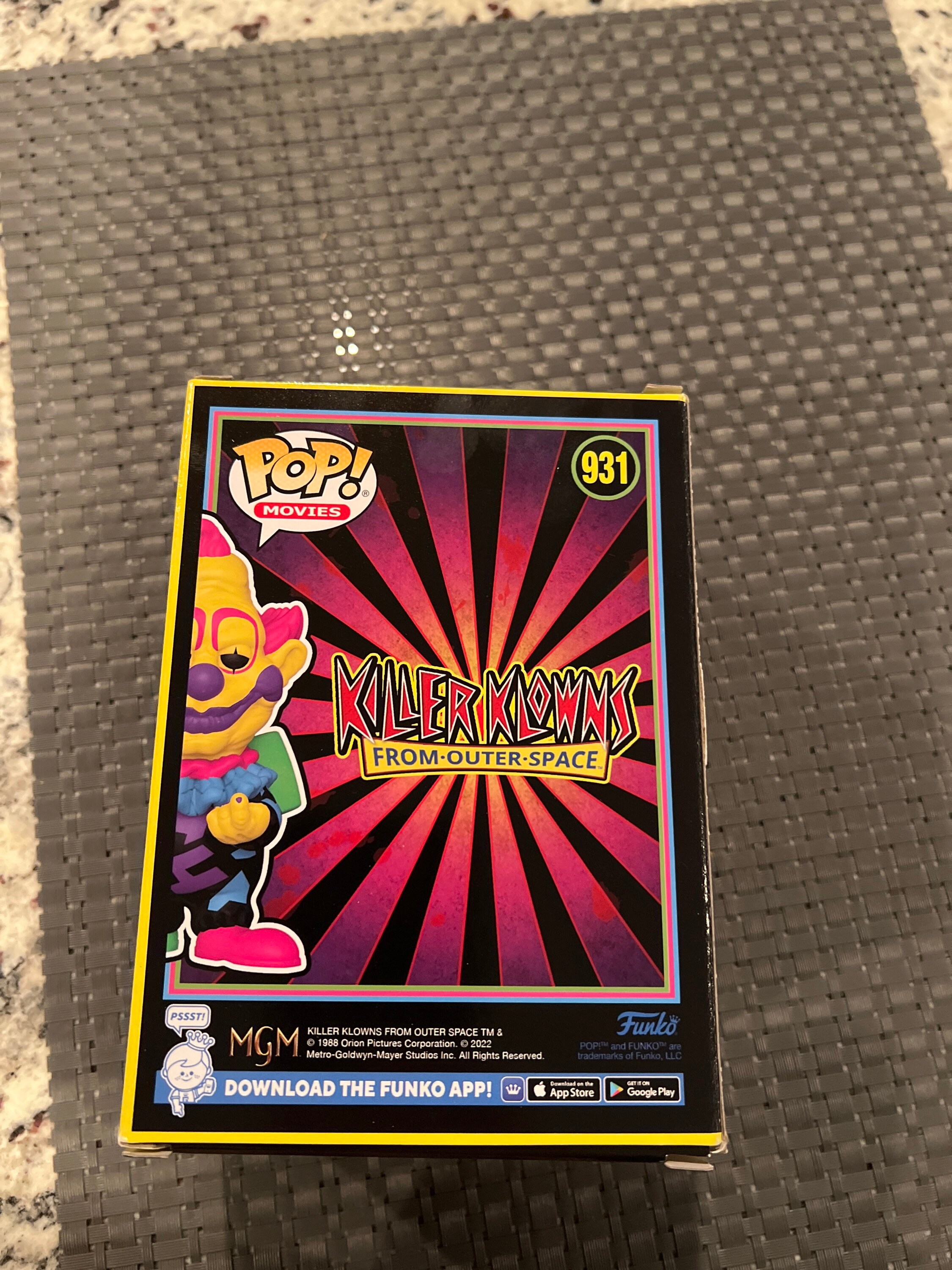 Funko Pop Killer Klowns From Outer Space Jumbo 931 Spirit - Etsy