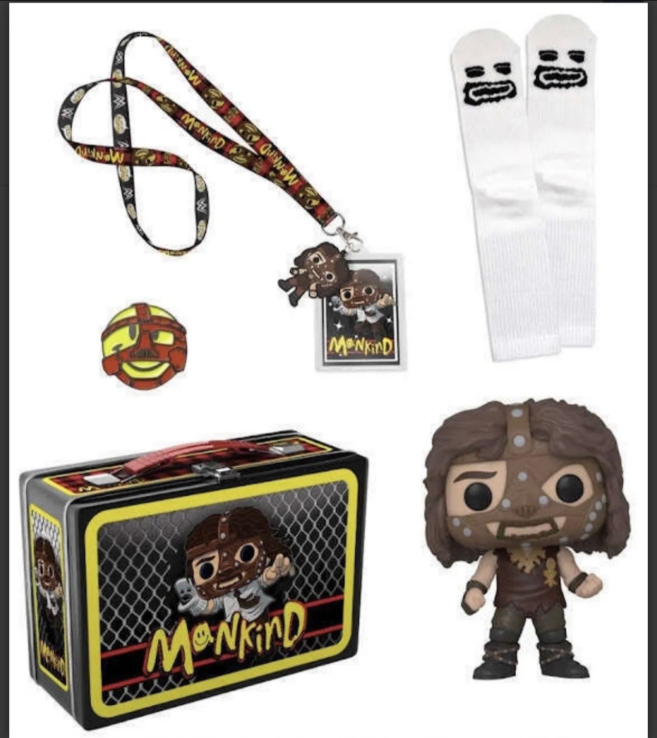 Funko WWE: Mankind Collector's Lunch Box and Figure Bundle - Etsy