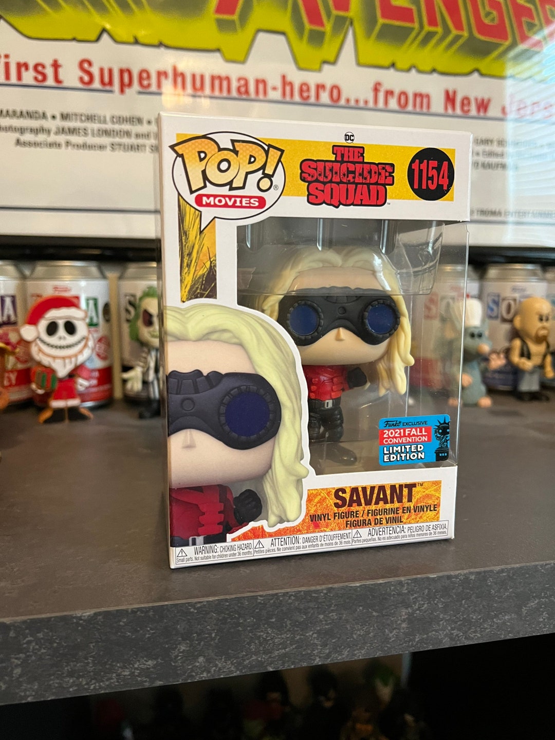 Funko Pop the Suicide Squad Savant 1154 2021 Fall Convention Limited ...