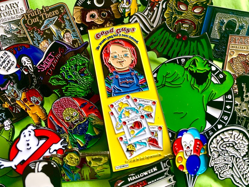 Horror Pins - Your Choice - Etsy