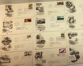 First Day of Issue Stamps - Etsy