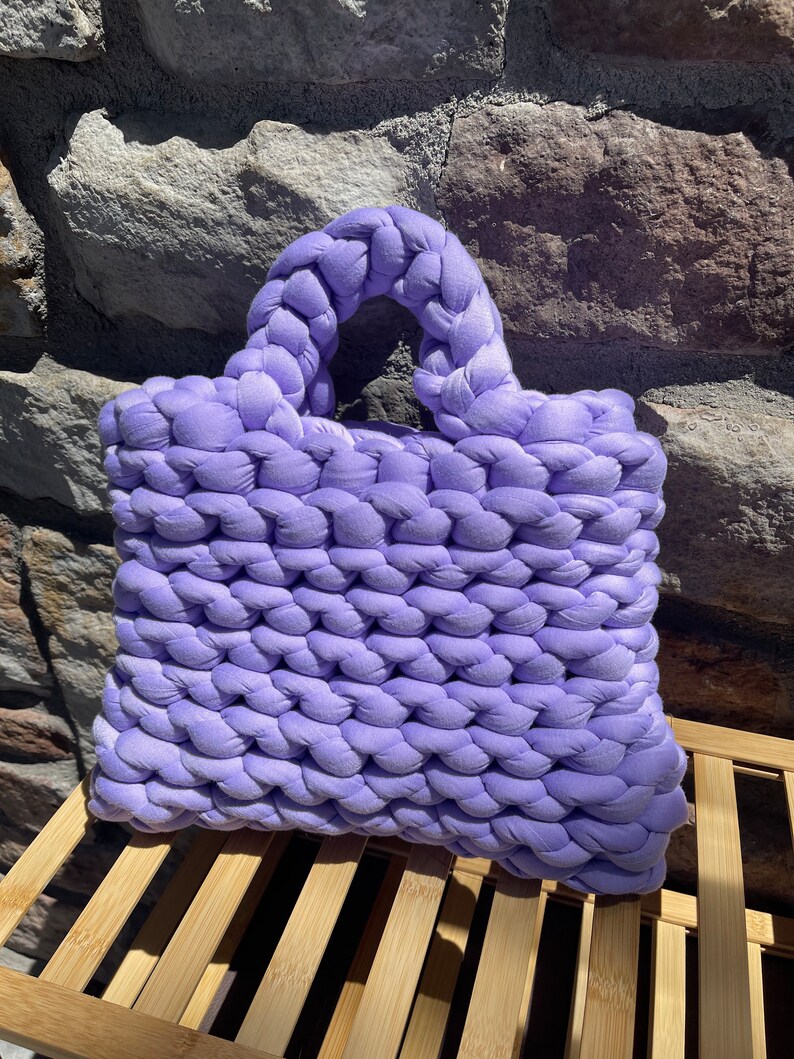 Medium Woven Top Handle Bag - Etsy