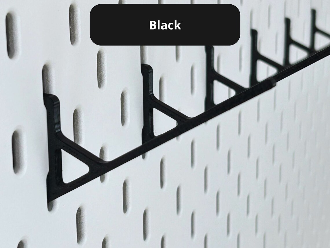 Spool Holder Hooks for Ikea SKADIS Pegboard Set of 12 Hooks for Sewing ...