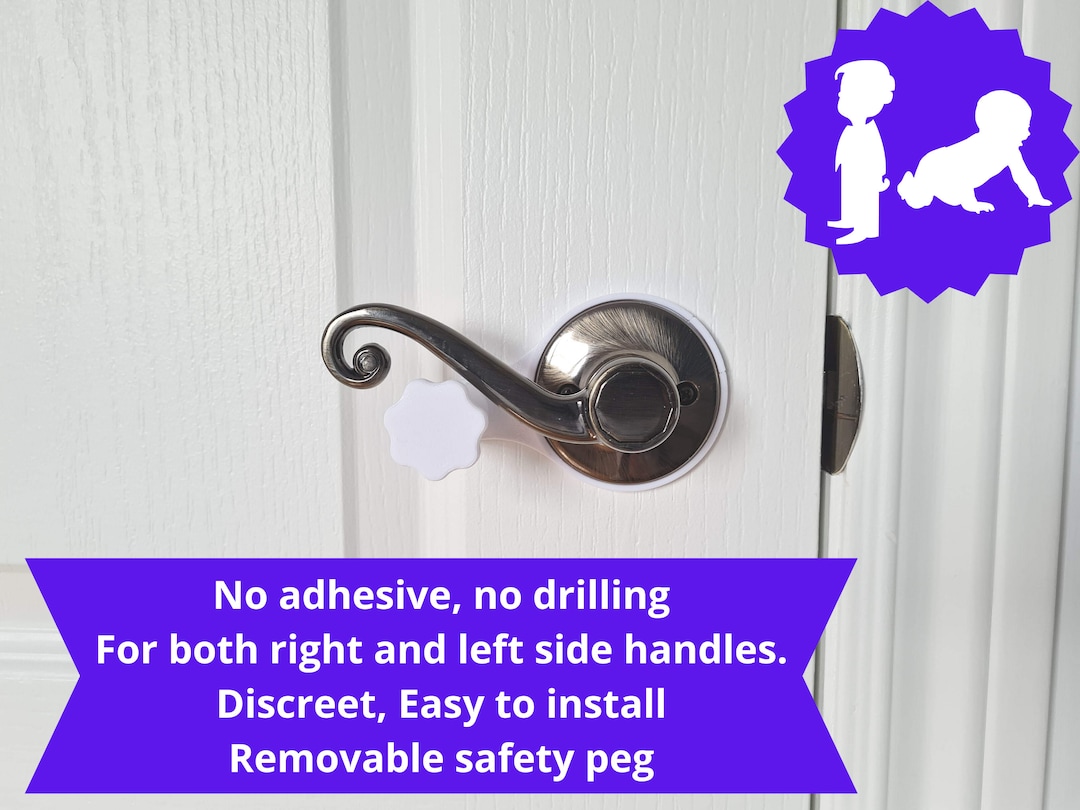 Child Proof for Door Handles / Childproof Lever Door Handle / Door ...