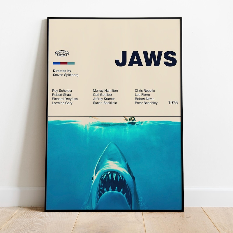 Jaws Poster - Etsy