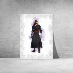 BALDUR'S GATE POSTER - Gale Poster - Video Game Poster - Digital Art ...