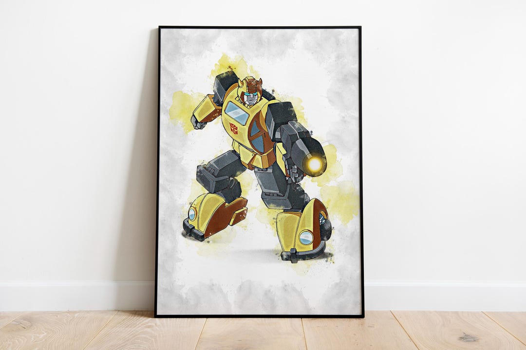 BUMBLEBEE POSTER - Transformers Poster - Watercolor Art - Printable Art ...