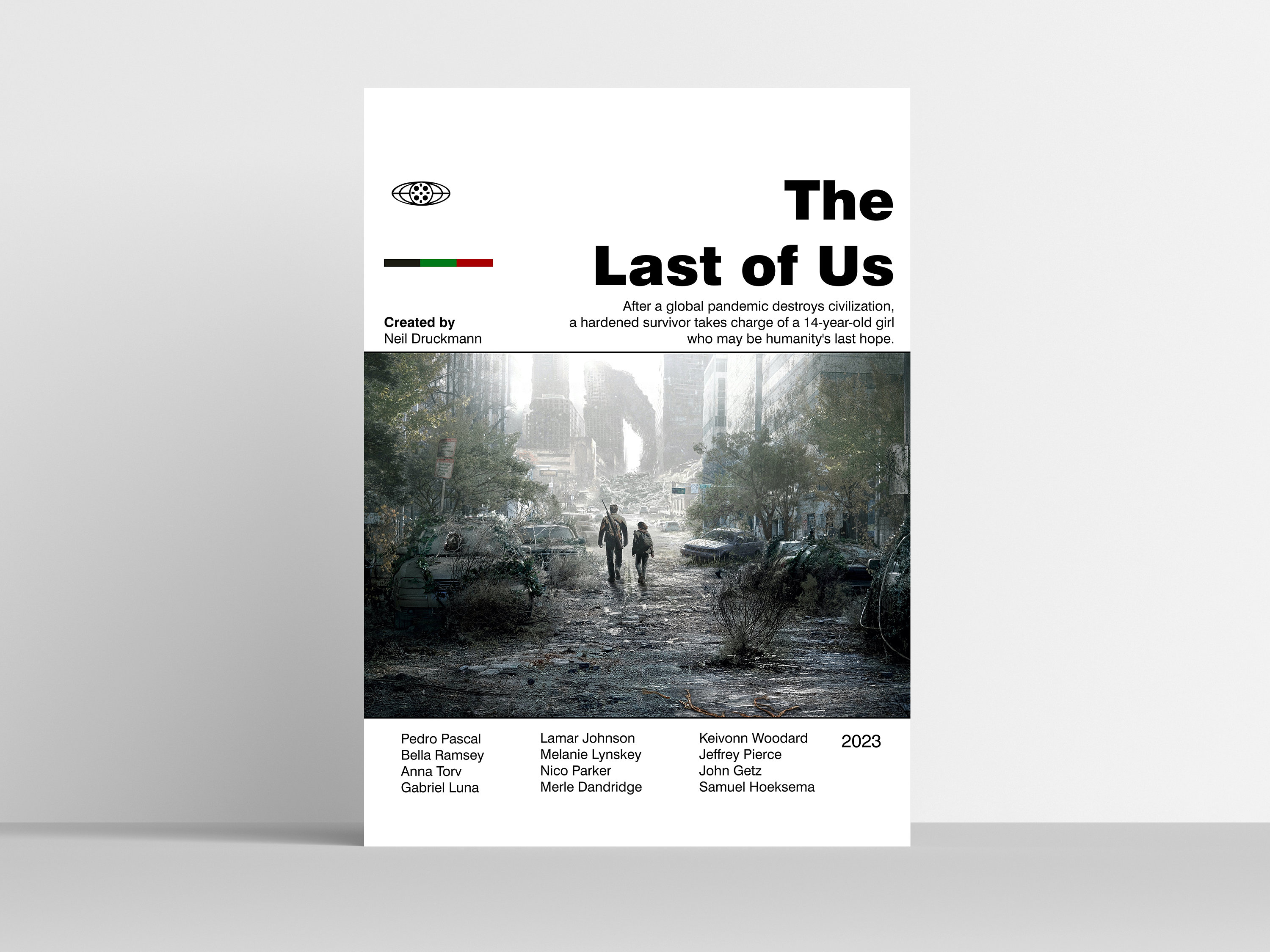 The Last of Us Poster - TV Show Poster - Mid Century Modern Art ...