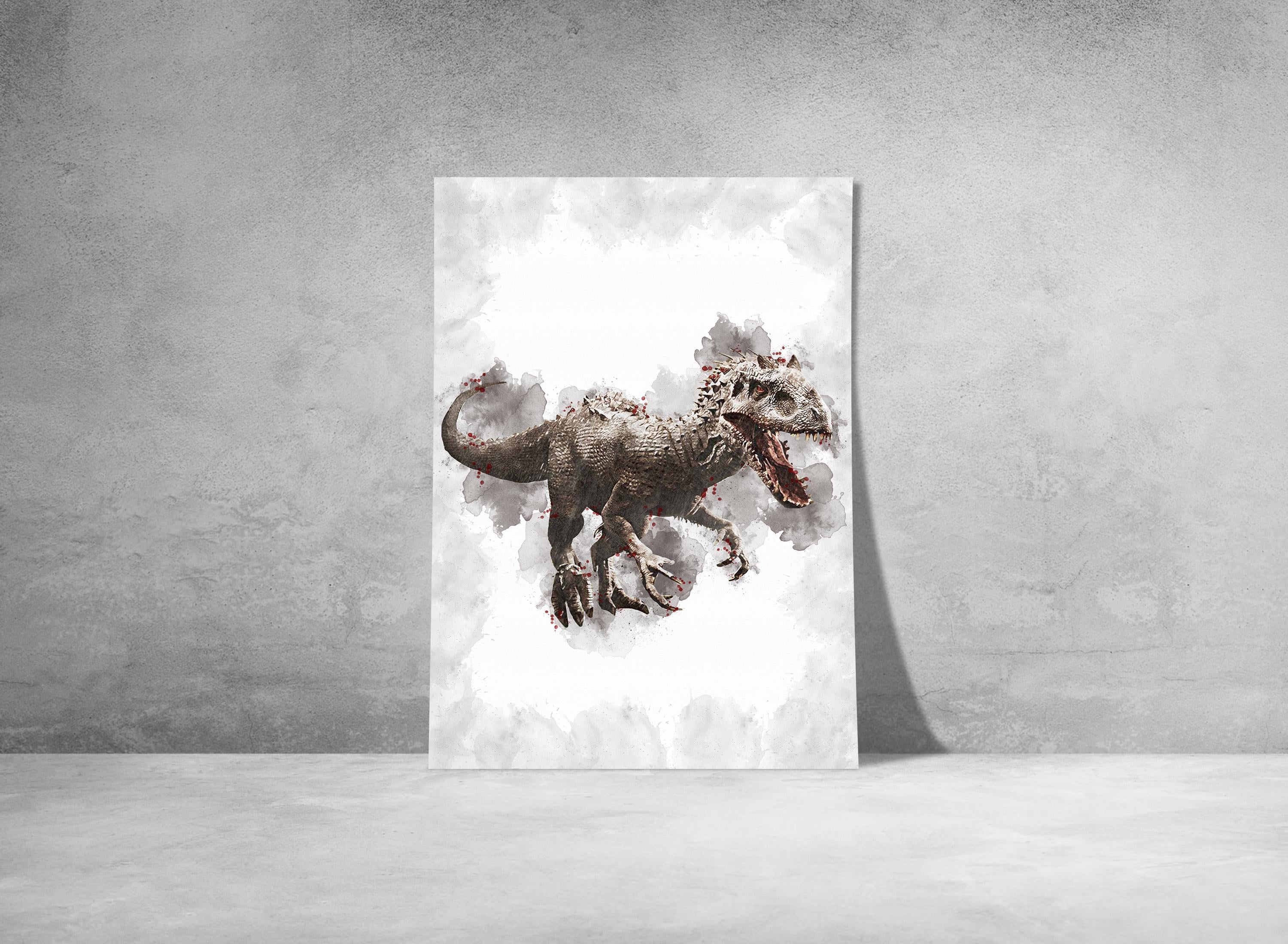 INDOMINUS REX POSTER - Dinosaurs Poster - Digital Art - Printable Art ...