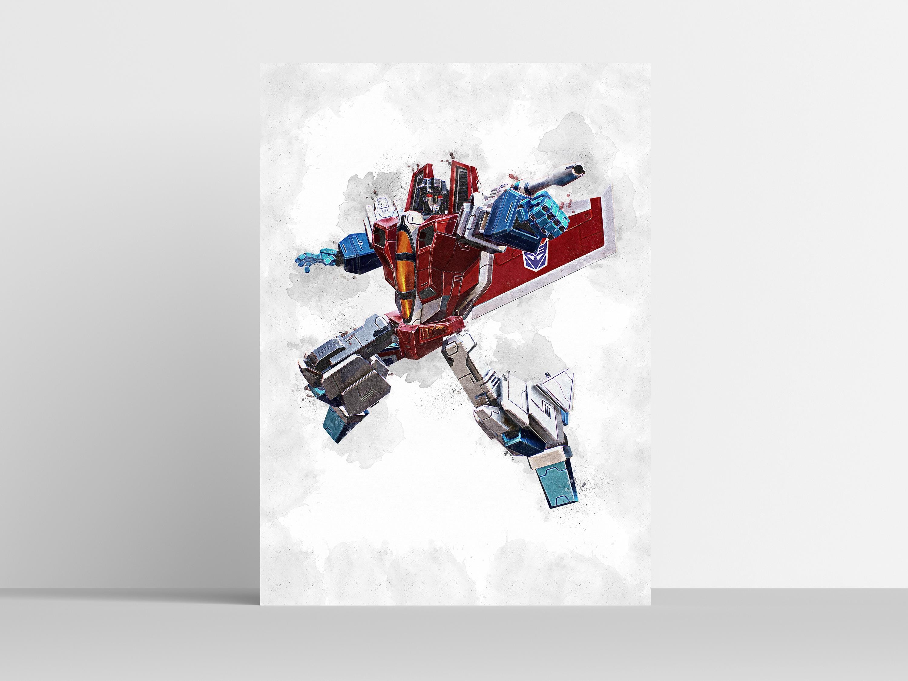 STARSCREAM POSTER - Transformers Poster - Watercolor Art - Printable ...