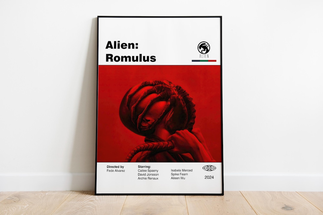 ALIEN ROMULUS POSTER Movie Poster Printable Art Digital Art Wall Art ...