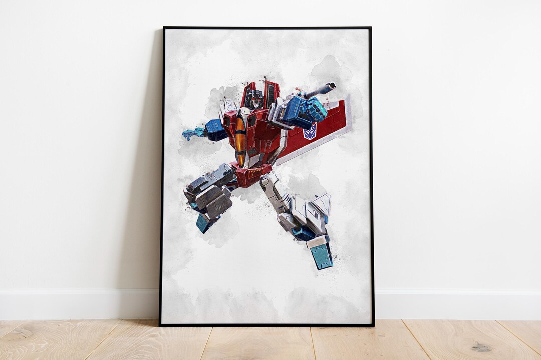 STARSCREAM POSTER - Transformers Poster - Watercolor Art - Printable ...
