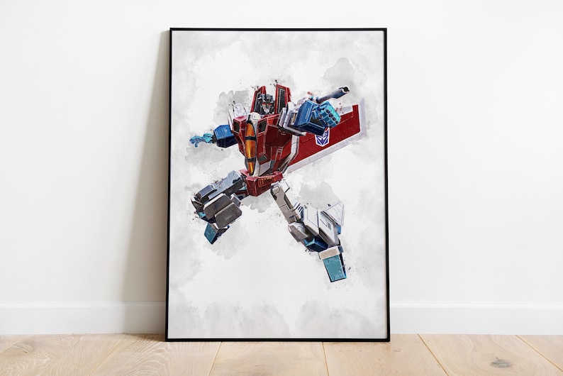 STARSCREAM POSTER - Transformers Poster - Watercolor Art - Printable ...