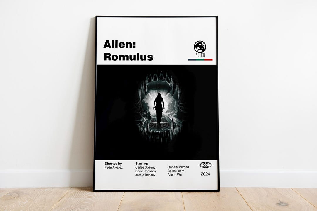 ALIEN ROMULUS POSTER Movie Poster Printable Art Digital Art Wall Art ...