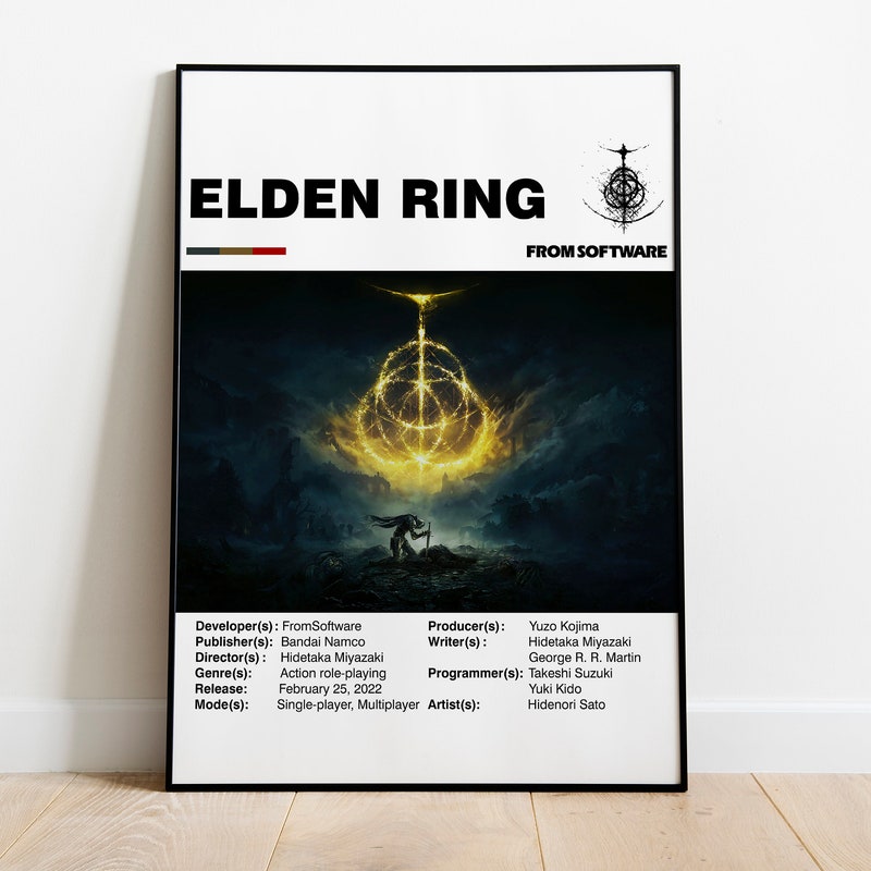 Elden Ring Poster - Etsy