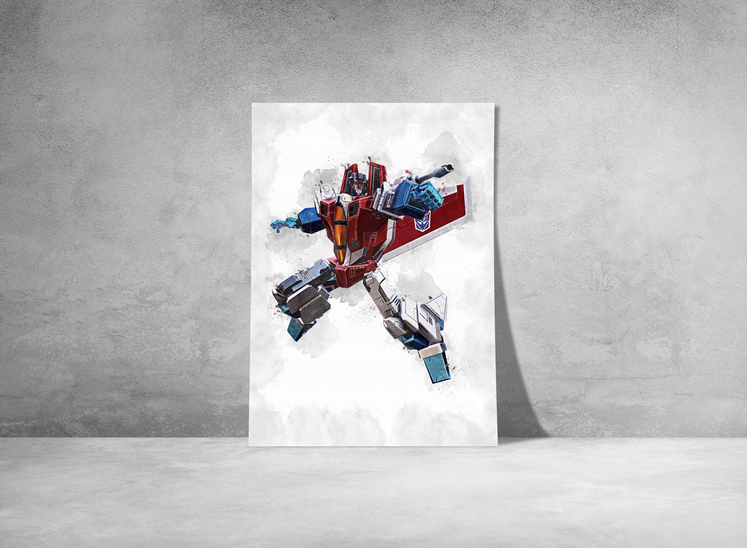 STARSCREAM POSTER - Transformers Poster - Watercolor Art - Printable ...