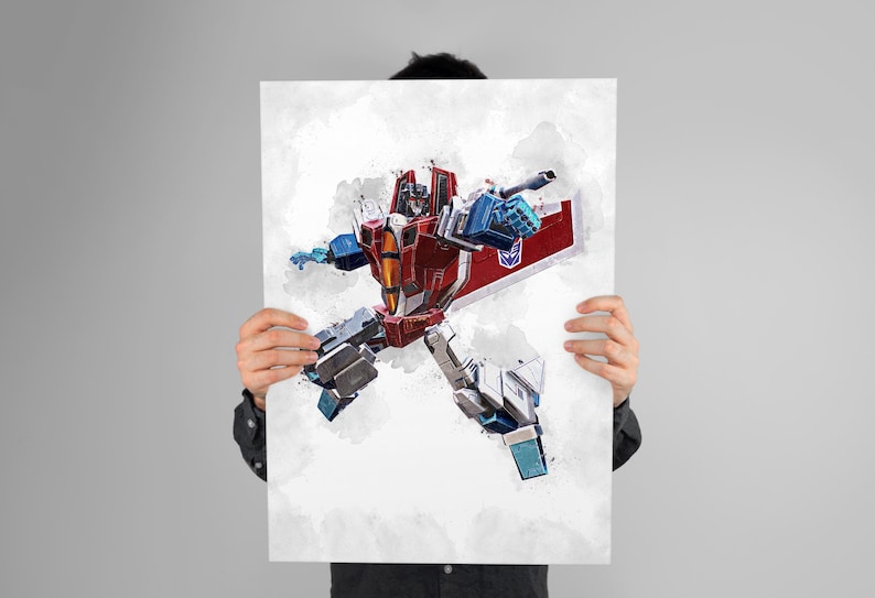 STARSCREAM POSTER - Transformers Poster - Watercolor Art - Printable ...