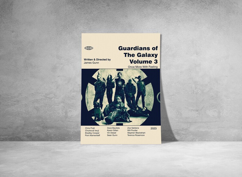 Guardians of the Galaxy Volume 3 Poster Marvel Poster Printable Art ...