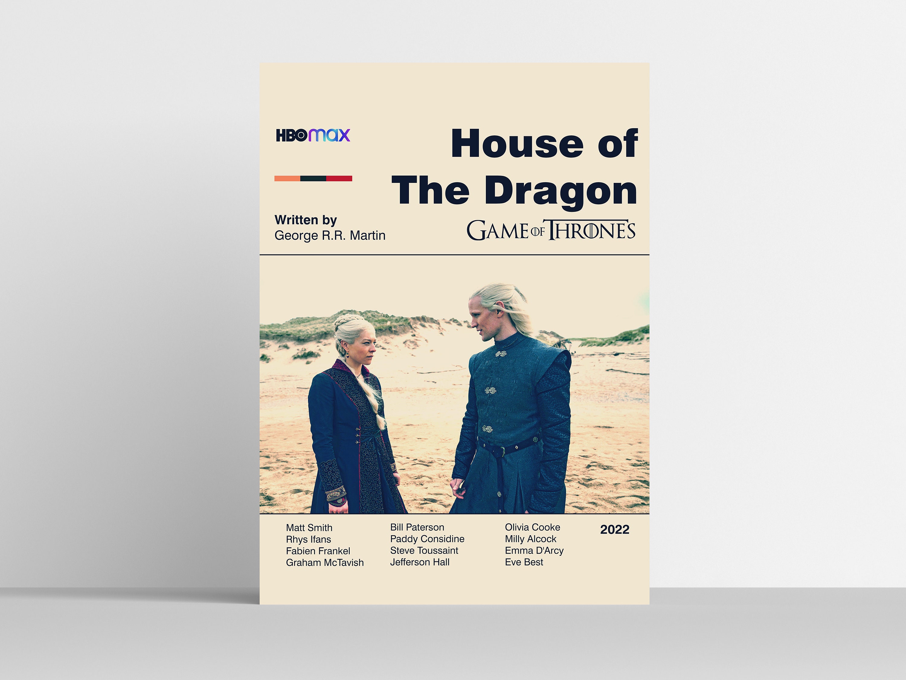 Game Of Thrones Poster - House Of The Dragon Poster Designed & Sold By ...