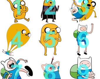 Adventure Time Car Stickers - Etsy