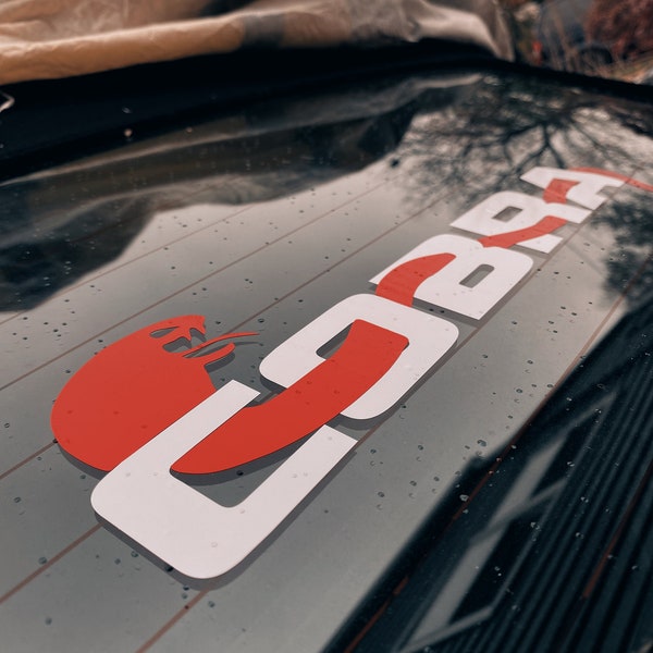 Shelby Windshield Banner - Etsy