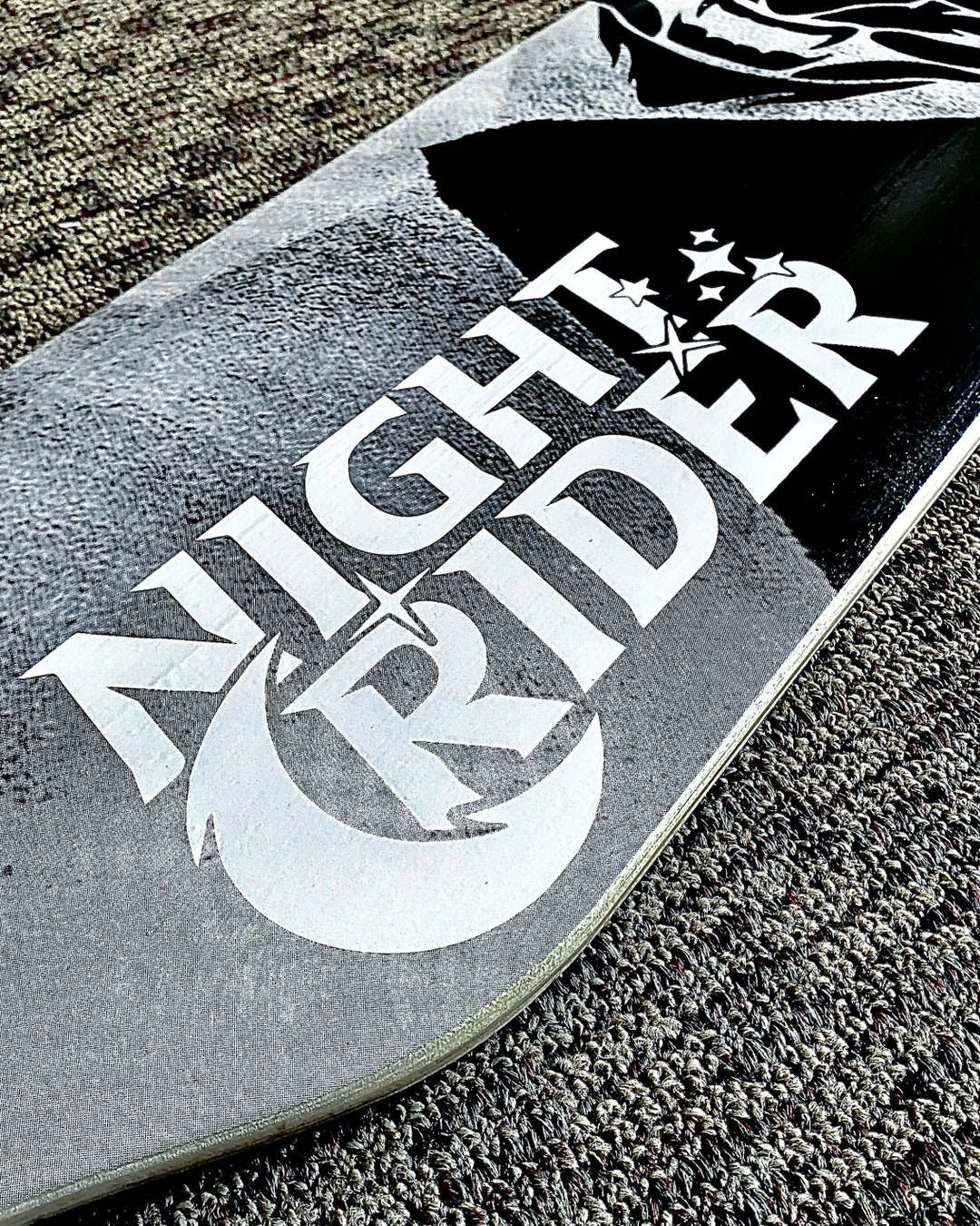 Night Rider Jdm Car Decal Sticker Longboards, Skateboards, Windshields ...