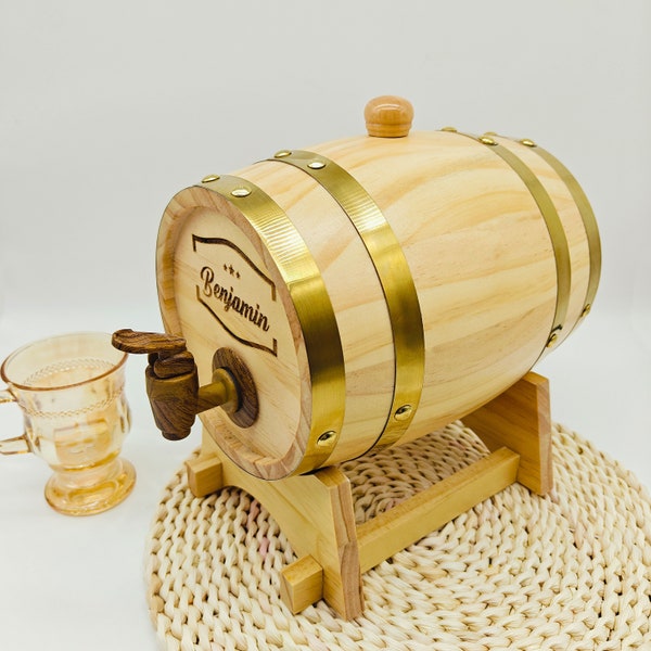 Mini Whiskey Barrel - Etsy