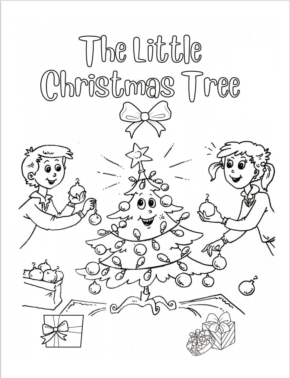 Printable Children's Storybook and Coloring Pages for Kids | the Little ...