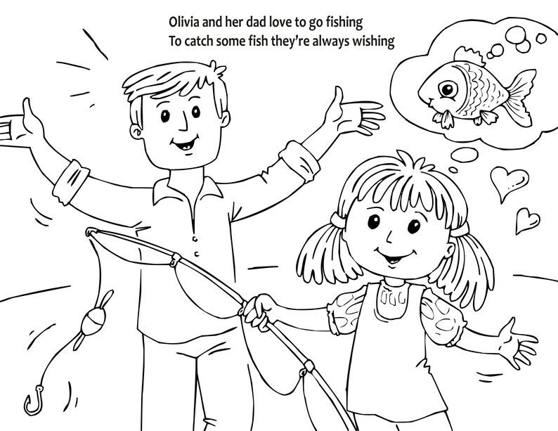 Printable Children's Storybook and Coloring Pages for Kids | Olivia and ...