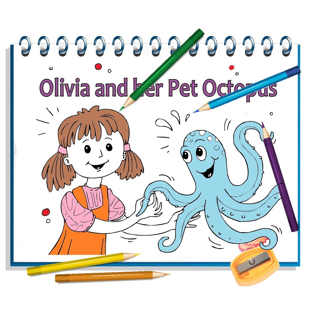 Printable Children's Storybook and Coloring Pages for Kids | Olivia and ...